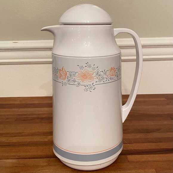 Corelle | Dining | Vintage Thermal Serving Carafe Qt Apricot Grove ...